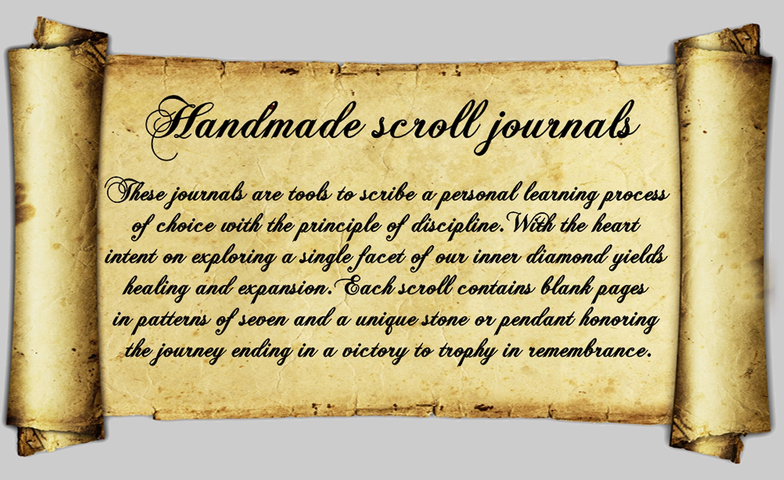 Handmade Scroll Journal Earthstone Jasper Collection Designer Fabric ...