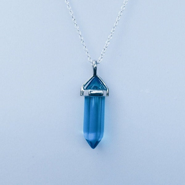 Blue Crystal Chain - Etsy