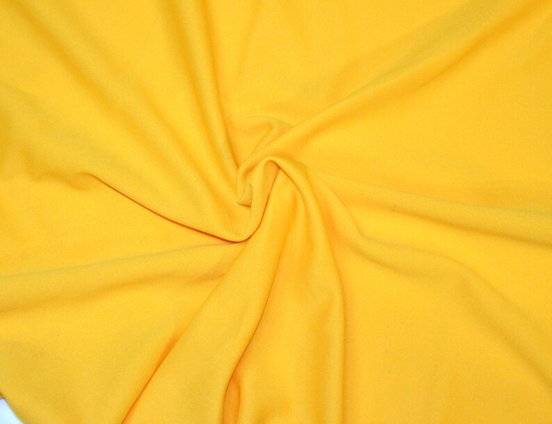 Polyester Fabric Double Knit Cheerleader Athletic Team Gold - Etsy
