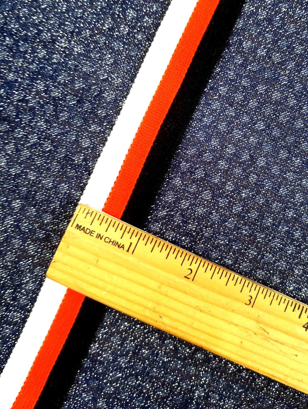 Ribbon Trim Black, Orange, White,, Cheer Leader Athletic Team Uniform 1 ...