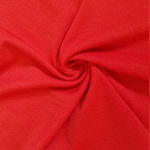 SALE!! Fabric Stretch Red Nylon Spandex 4 Way Stretch Slight Texture 60 ...