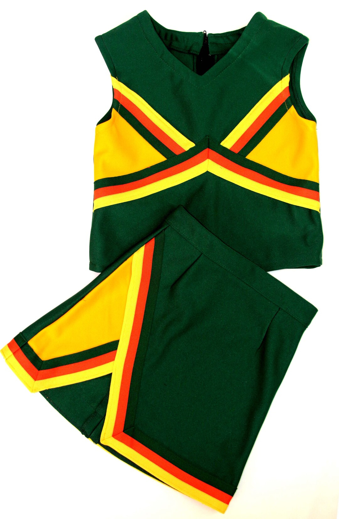 Cheerleader Uniforms Girls Toddler Size 4 Clover Colors Spirit School ...