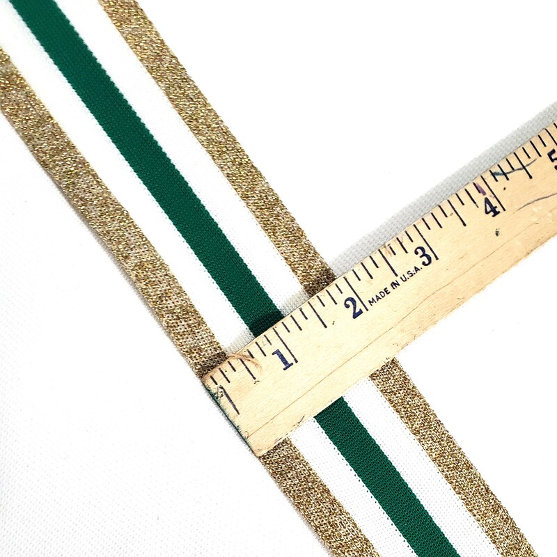 Green and Gold Trim - Etsy
