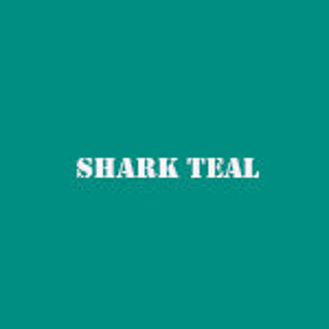 Polyester Fabric Double Knit Cheerleader Athletic Shark Teal - Etsy