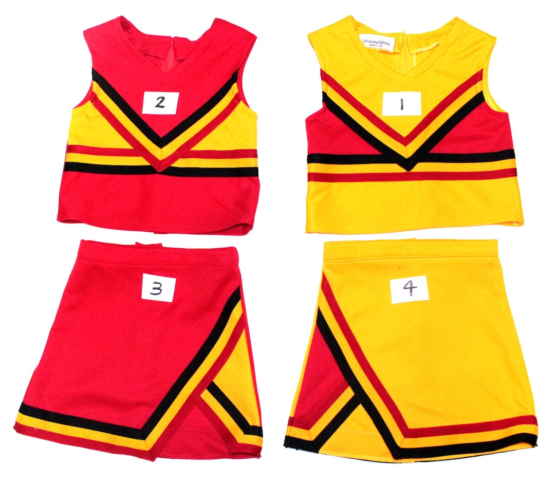 Cheerleader Uniforms Girls Toddler Cheer Uniforms Spirit School Black ...