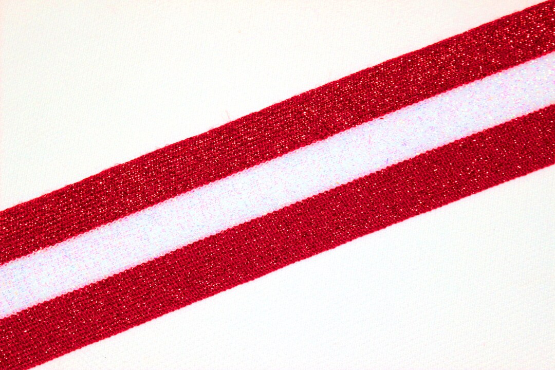 Trim All Sparkle Scarlet Red, White, Scarlet Red , Cheerleader Athletic ...