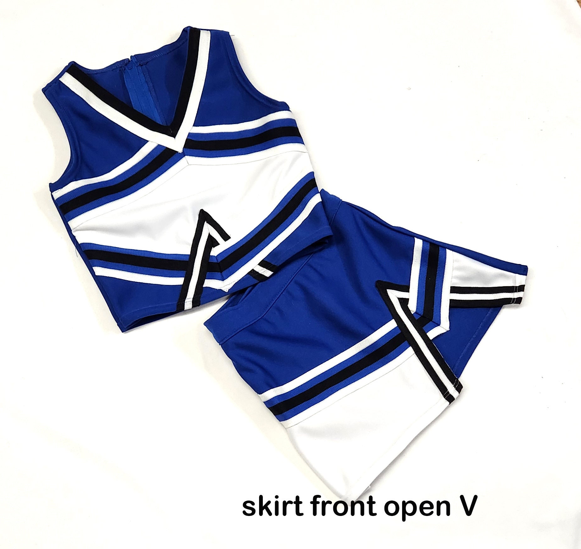 Cheerleader Outfit Child Sizes Royal Blue White Black Price is Items ...