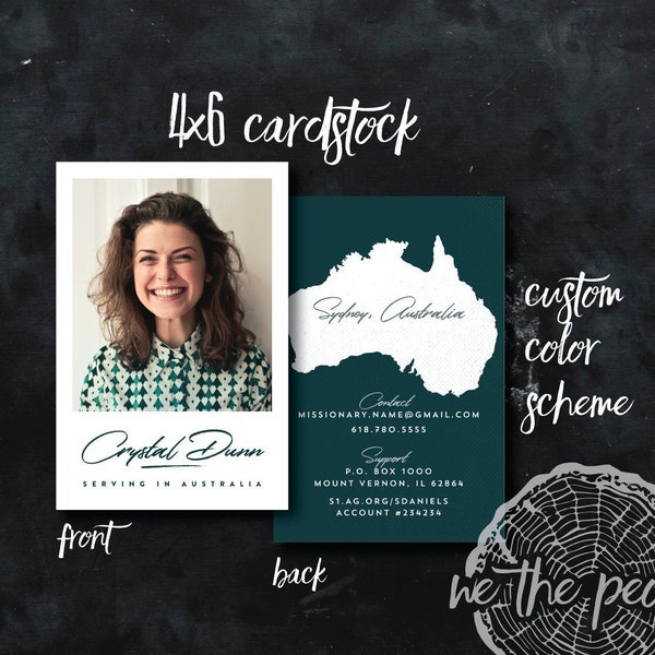 Missionary Prayer Cards - Etsy