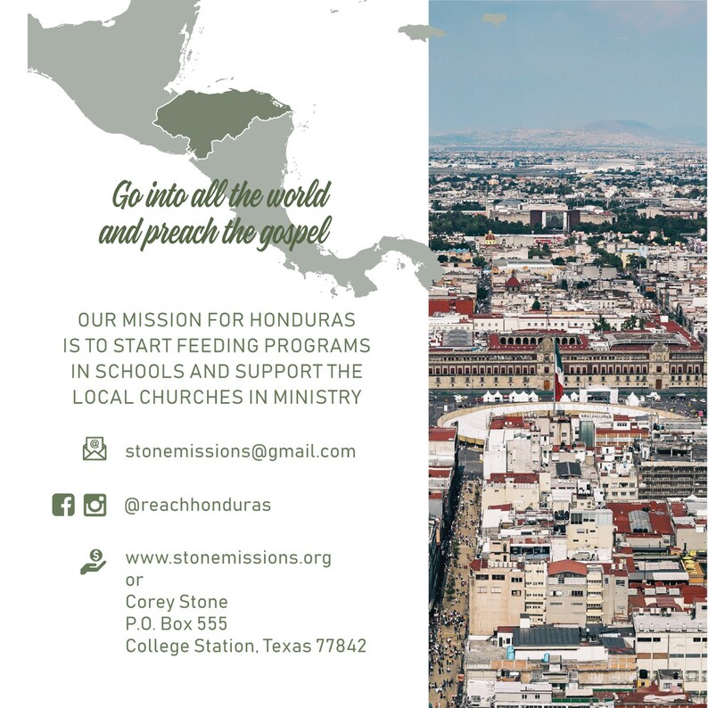 Photo Missionary Prayer Cards Missions Announcement Card 4 X 4 Square ...