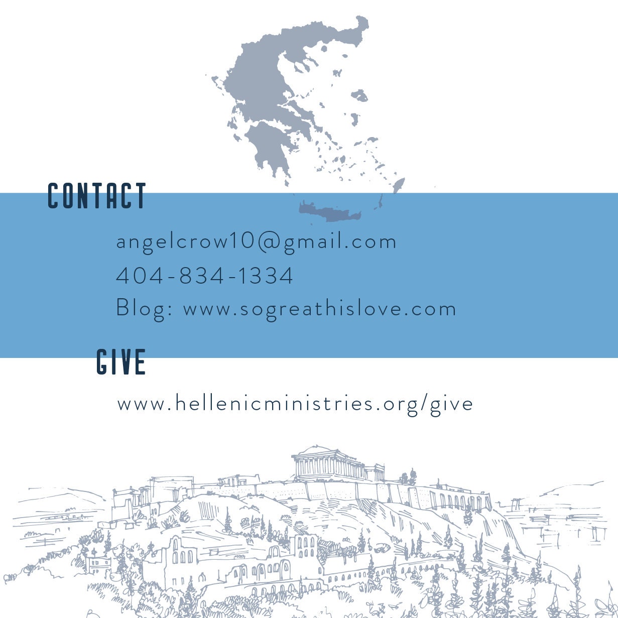 Photo Missionary Prayer Cards Missions Announcement Card - 4 X 4 Inch ...