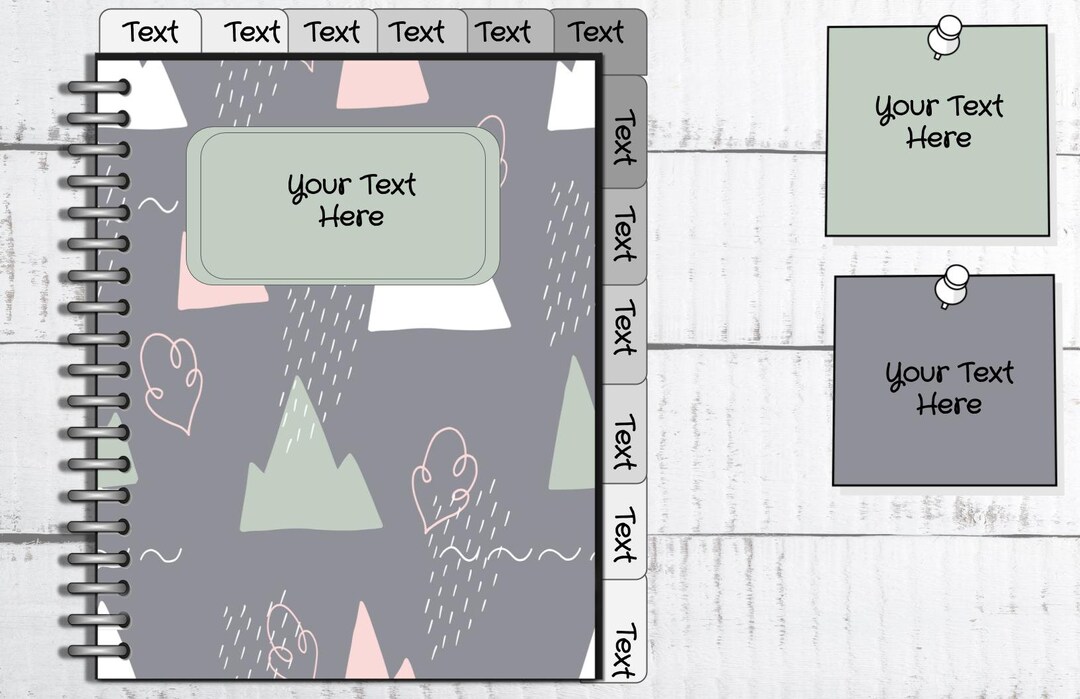 Digital Notebook Template| Digital Teacher Planner| Digital Journal ...