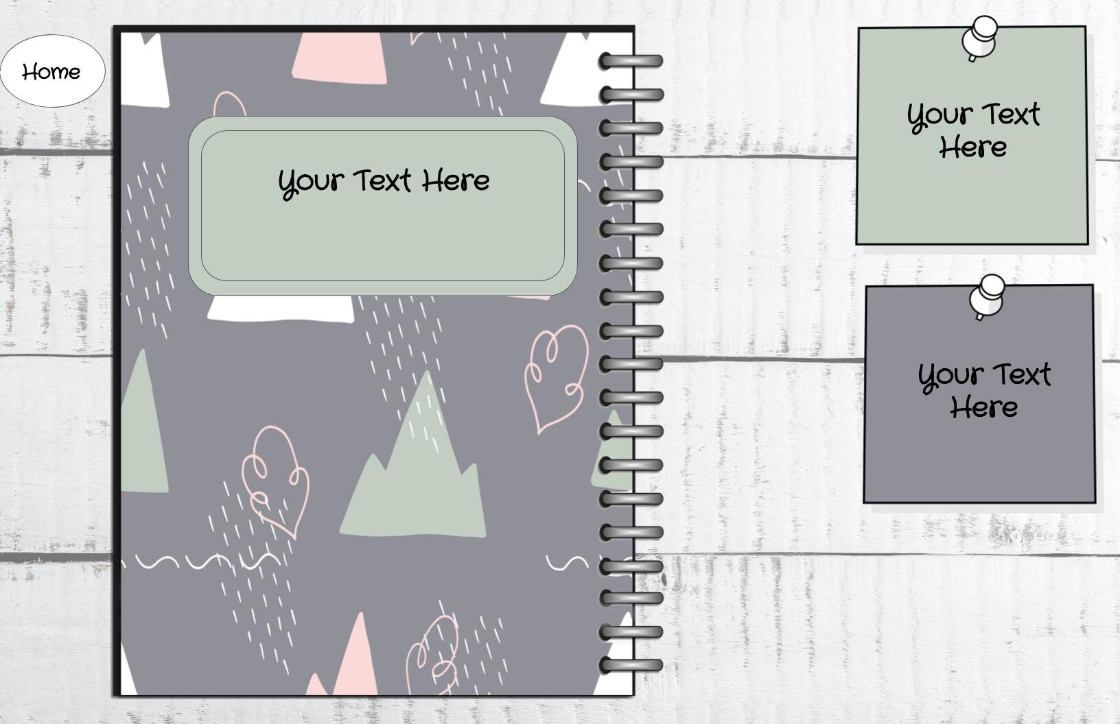 Digital Notebook Template| Digital Teacher Planner| Digital Journal ...