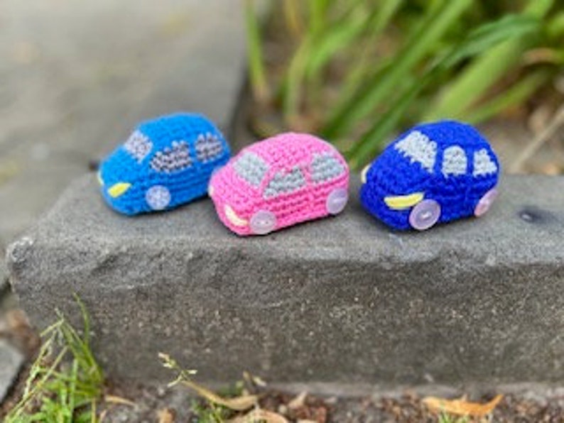 Mini Car Amigurumi Crochet Pattern - Toy Tutorial for a Little Gift ...