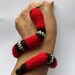 Crochet PATTERN Coral Snake | Crochet Bracelet Snake Amigurumi Pdf in ...