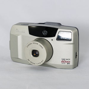 Canon Sure Shot 60 Zoom 35mm Point-and-shoot Date Camera With - Etsy