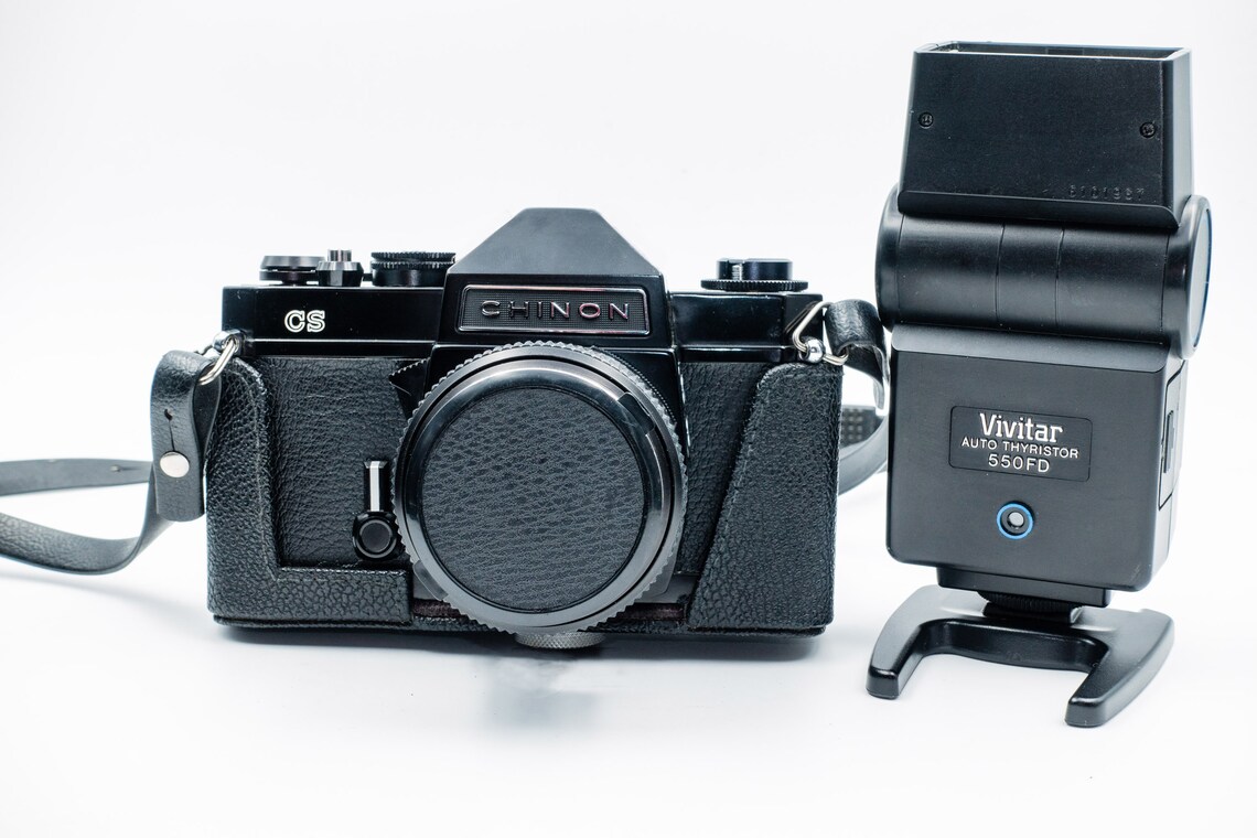 Excellent KODAK-CHINON Cs SLR Camera 55mm F1.7 Lens Vivitar - Etsy