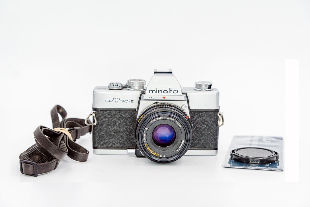 Minolta SRT SCII SLR Camera With Rokkor-x 45mm F/2 Lens. - Etsy
