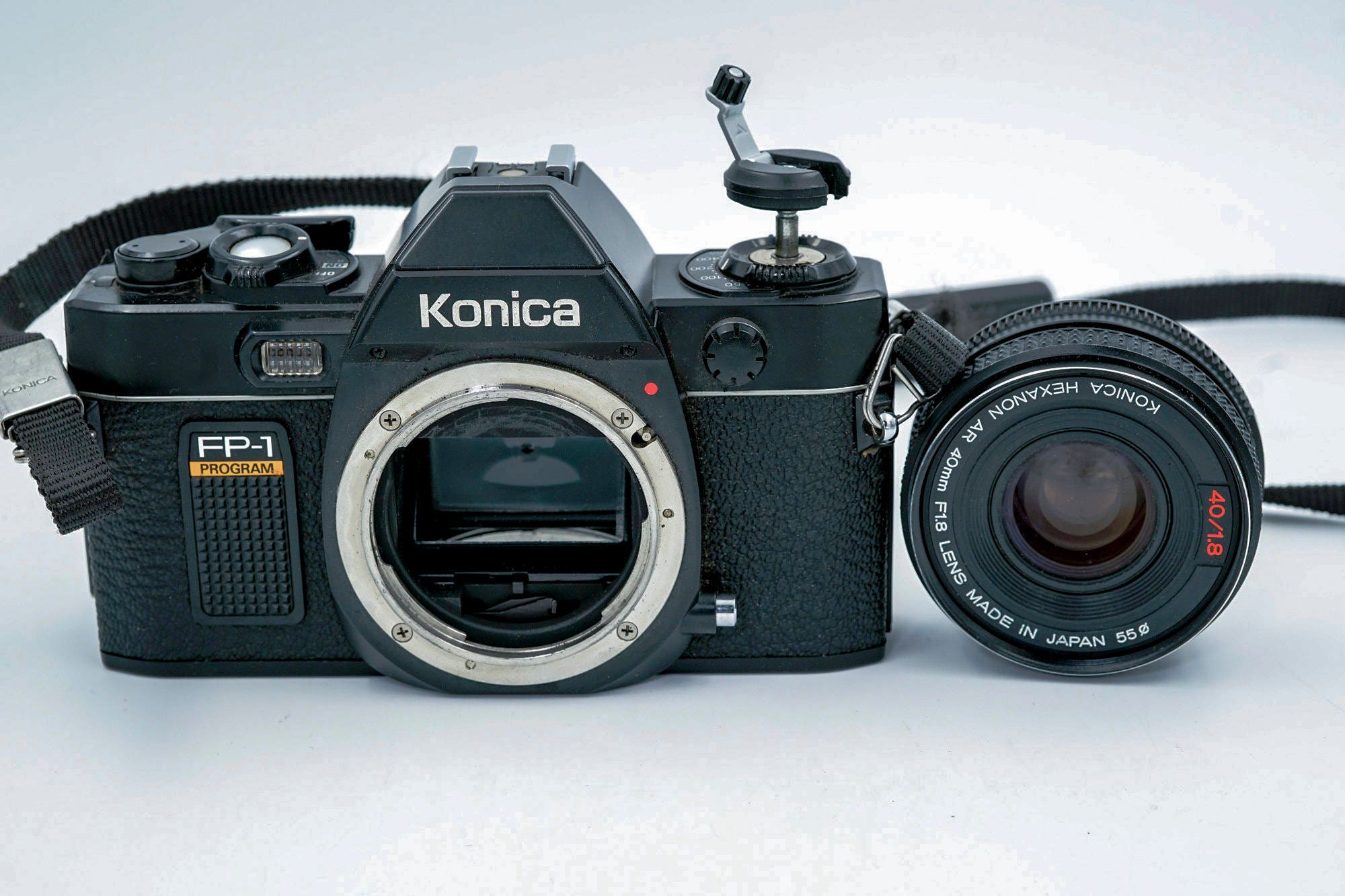 KONICA FP-1 SLR Camera with Konica Hexanon 40mm F1.8 Lens. In perfect ...