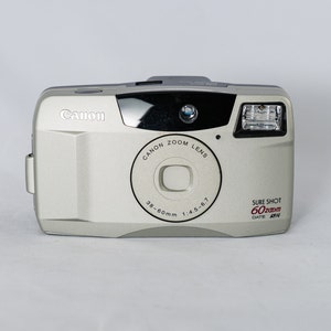 Canon Sure Shot 60 Zoom 35mm Point-and-shoot Date Camera With - Etsy