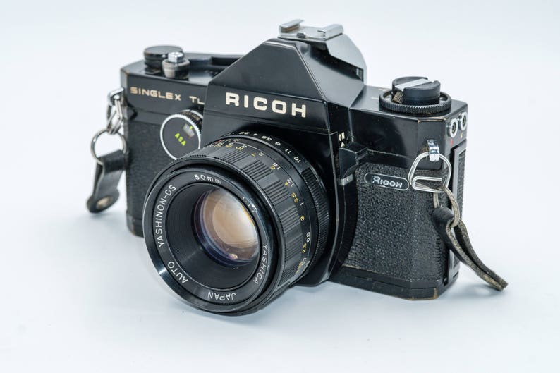 Ricoh Singlex TLS SLR Camera With Fast Yashica Yashinon-ds 50 - Etsy