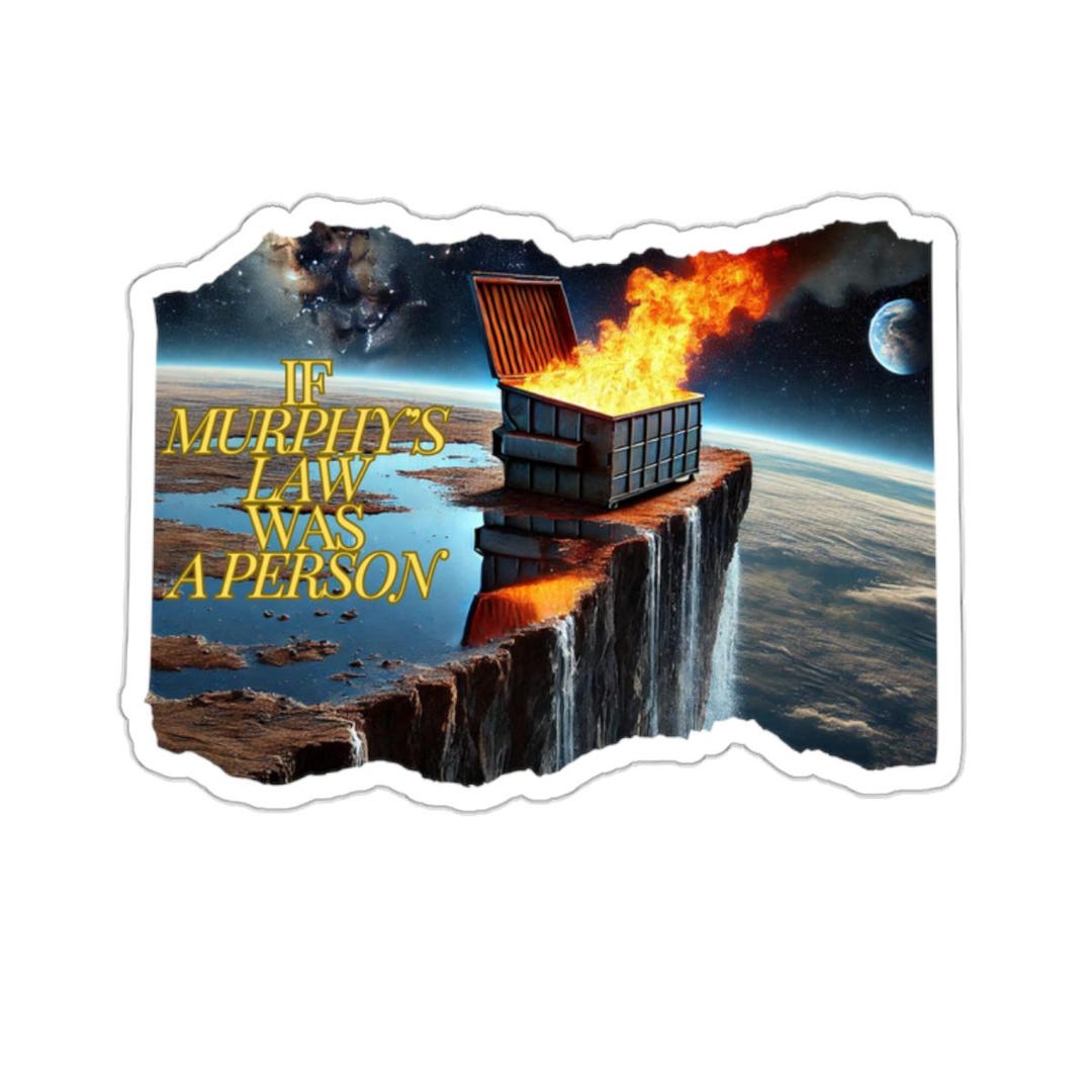 Murphy's Law Sticker - Etsy