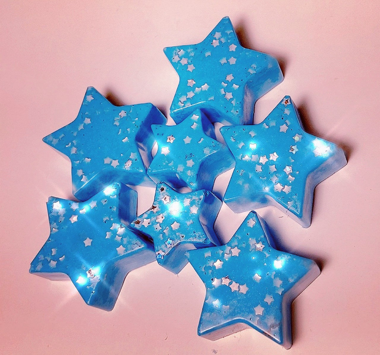 Star Shaped Wax Melts pick Your Color & Scent STRONGLY | Etsy