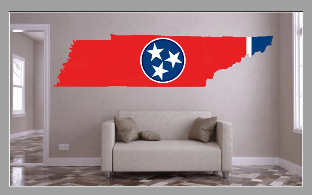Tennessee State Flag Colors Digital Download | PNG | 300 Dpi | 7800 X ...