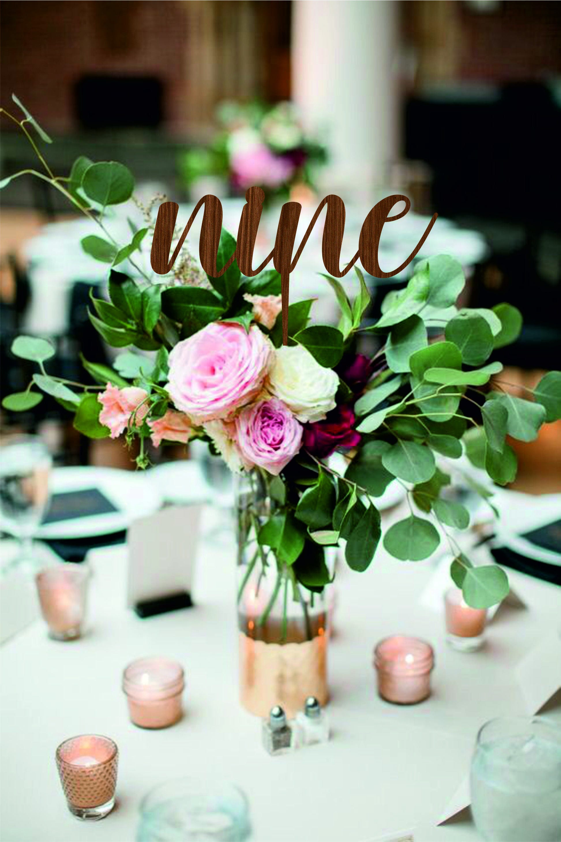 Table Numbers Wedding Table Numbers Wooden Table Numbers - Etsy