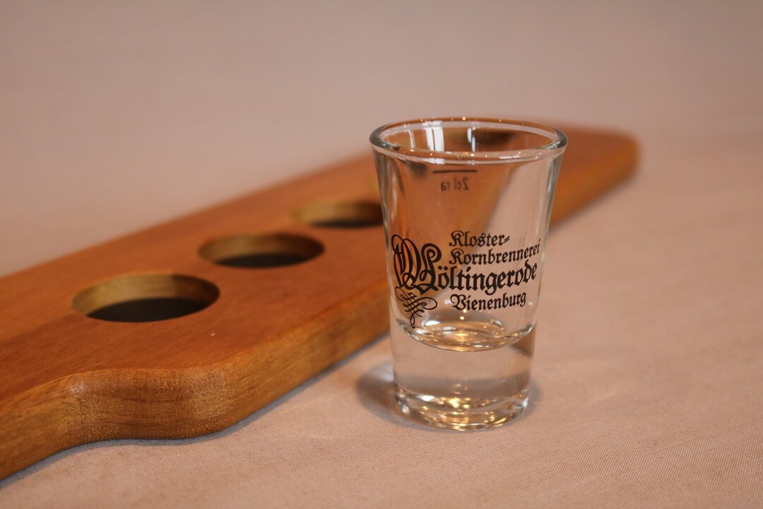 Shot Paddle With Branded Shot Glasses Reclaimed Oak Handmade Party ...