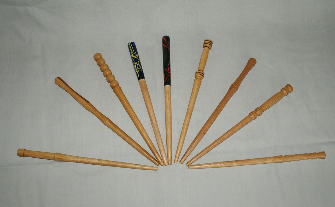 Handmade Wooden Wands Individually Handmade Reclaimed Hardwoods Party ...