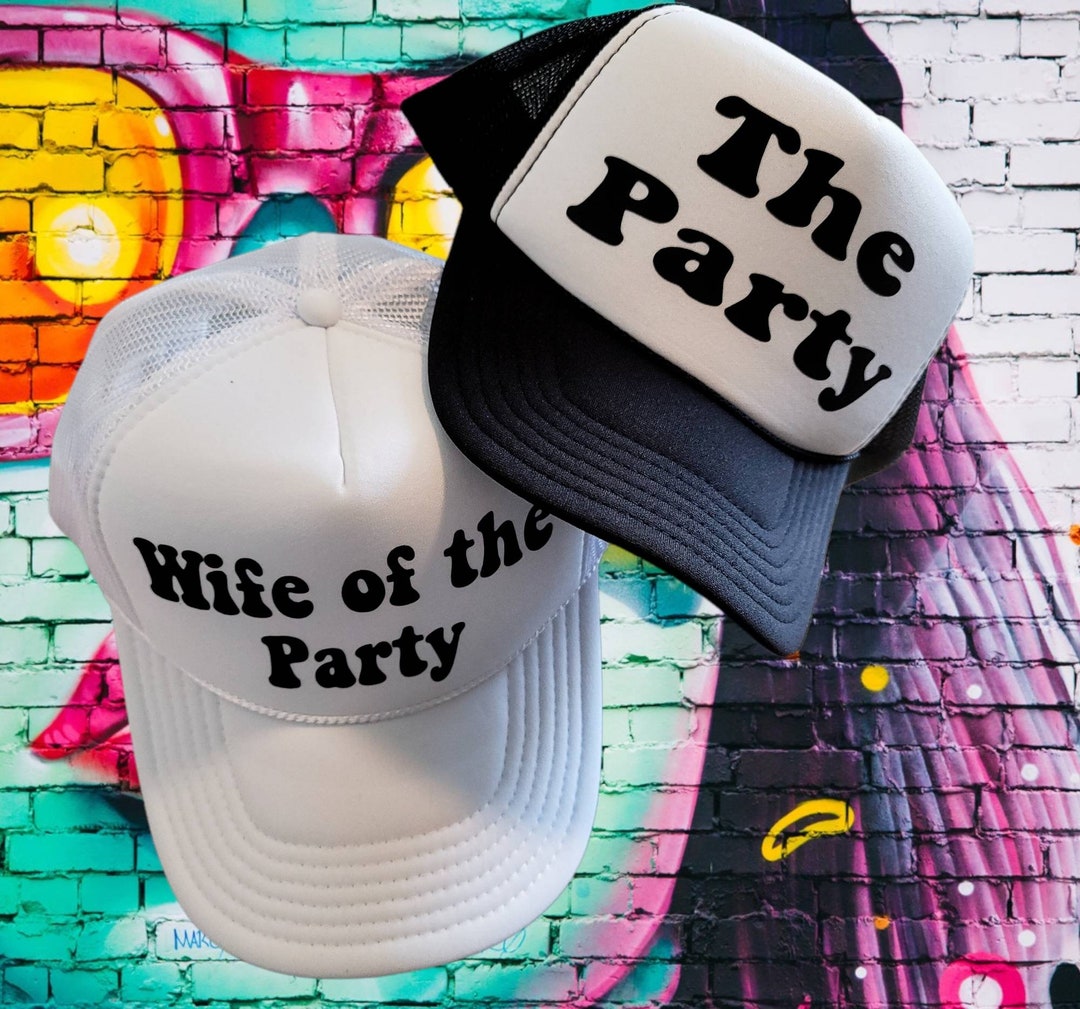 THE Party / Memorial Day Party Hats/ Totally Customizable Trucker Cap ...