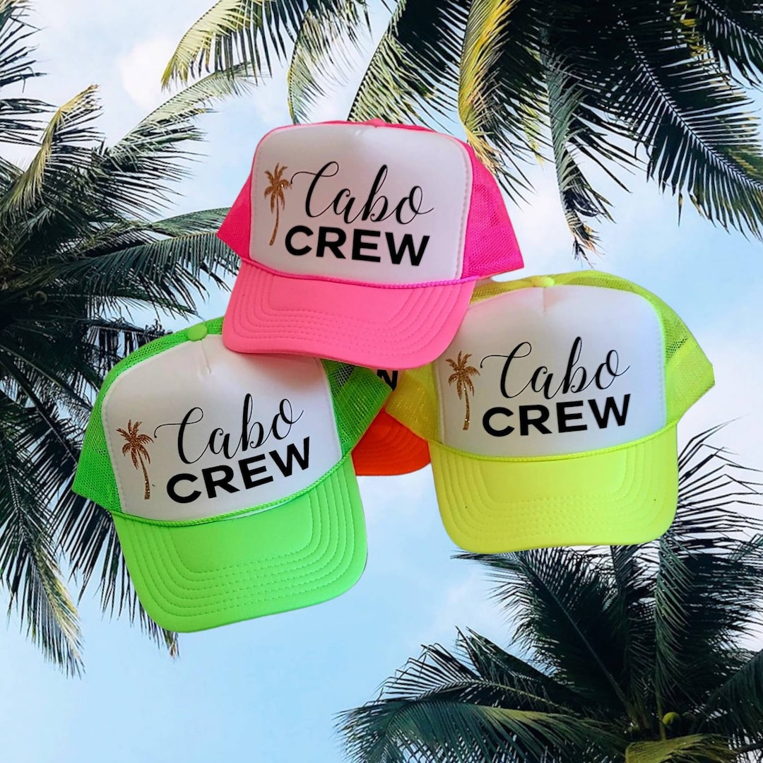 CABO CREW Hats, Bachelor Party Hat, Crew Hat, Team Crew, Totally ...