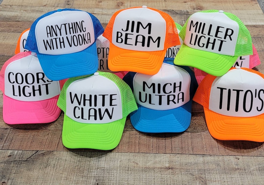 Custom Trucker Hat, Bachelorette Party, Beach Vacation, Adjustable ...