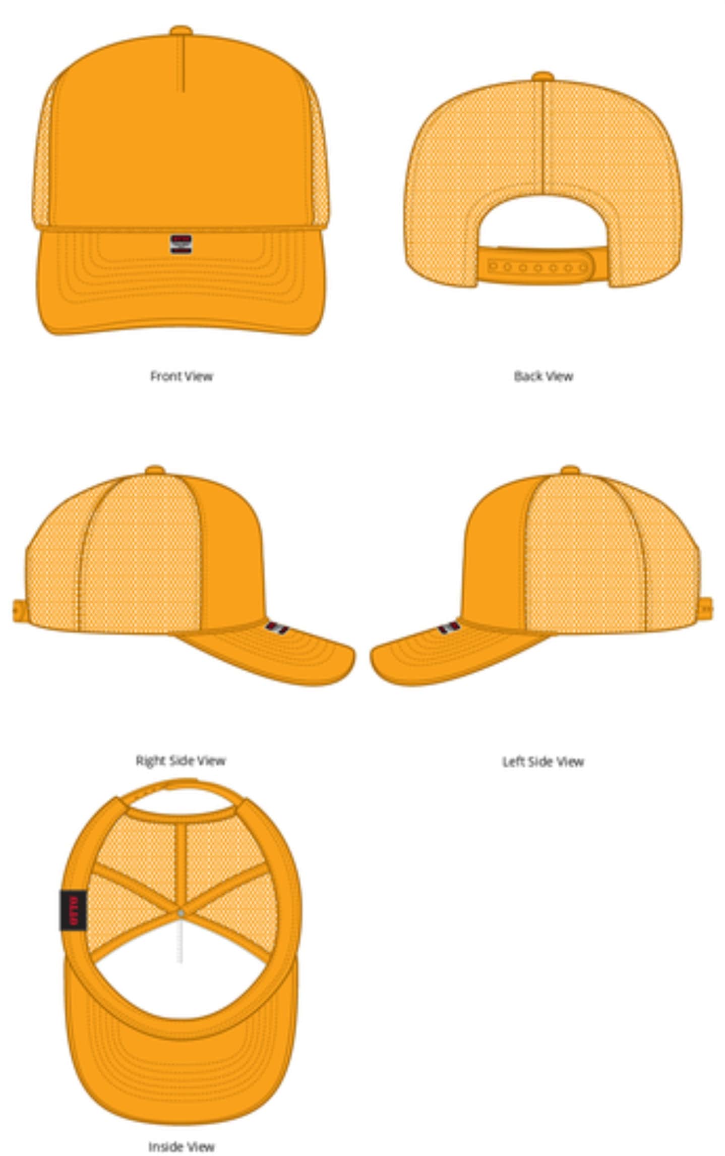 CABO Trucker Hats, Otto Tucker Hat Spring Break Hat Puff Print Party ...