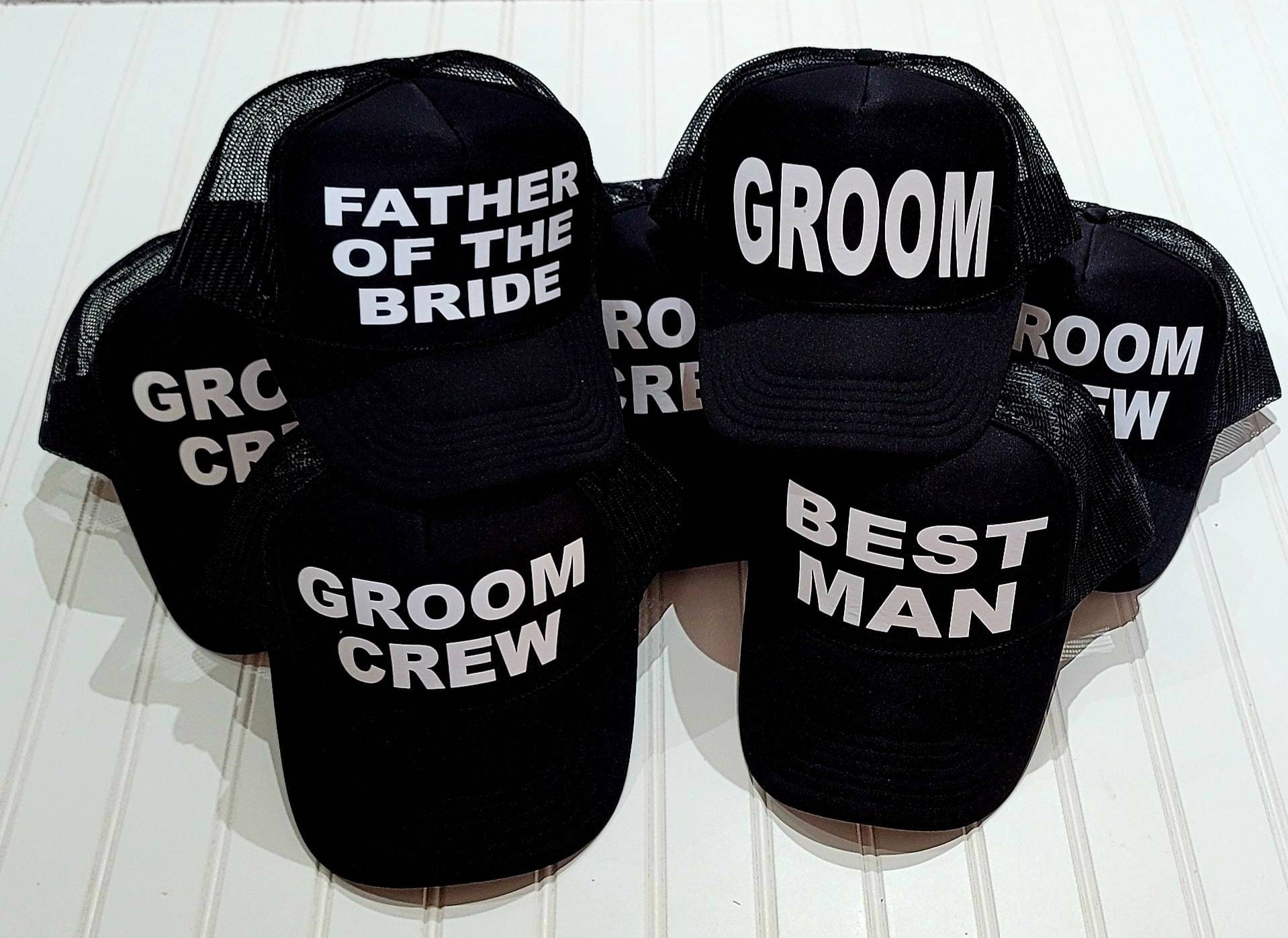 Groom Crew Hats/bachelor Party Hat Team Groom / Guys Party - Etsy