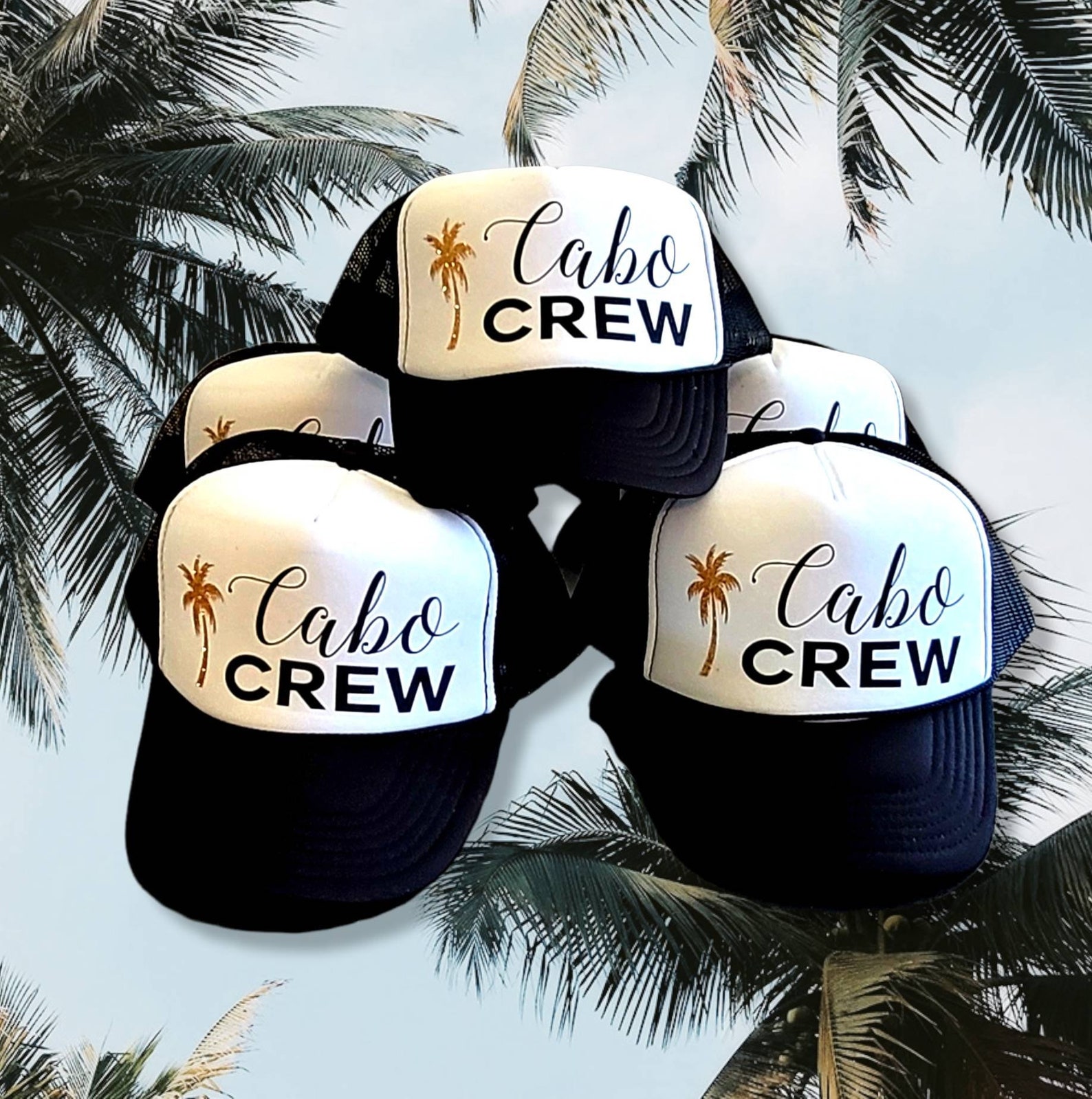 CABO CREW Hats Bachelor Party Hat Crew Hat Team Crew | Etsy