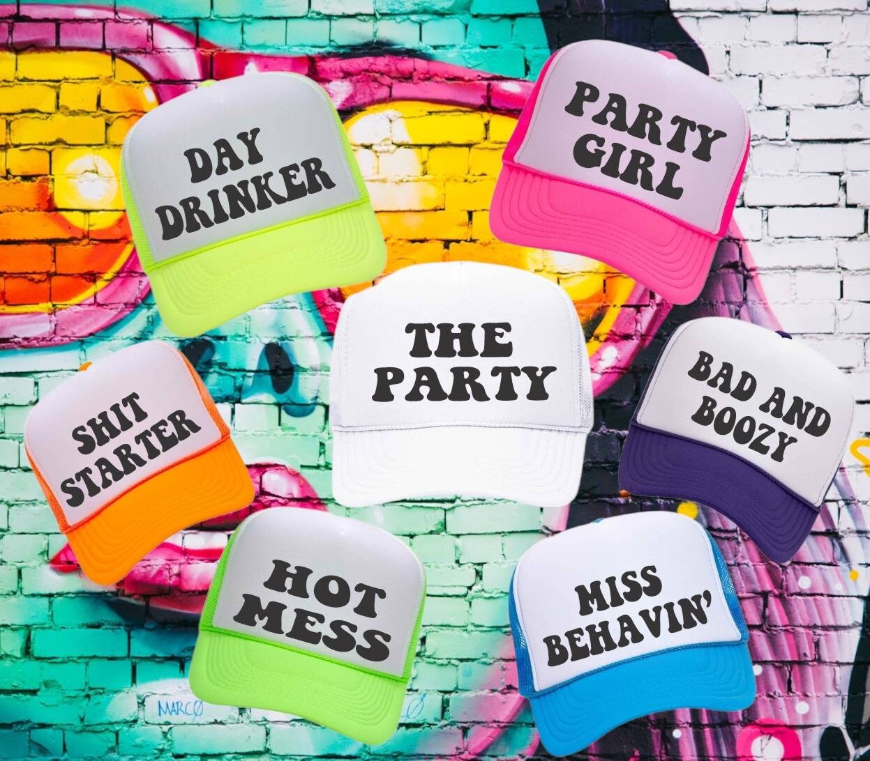 Party Hats, Bachelor Party Hat, Crew Hat, Team Crew, Totally ...