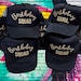 BIRTHDAY SQUAD HATS Totally Customizable Trucker Cap / Pool - Etsy