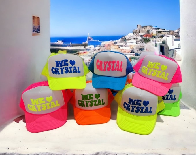 Puff Print Party Hats, Bachelor Party Hat, Crew Hat, Team Crew, Totally ...