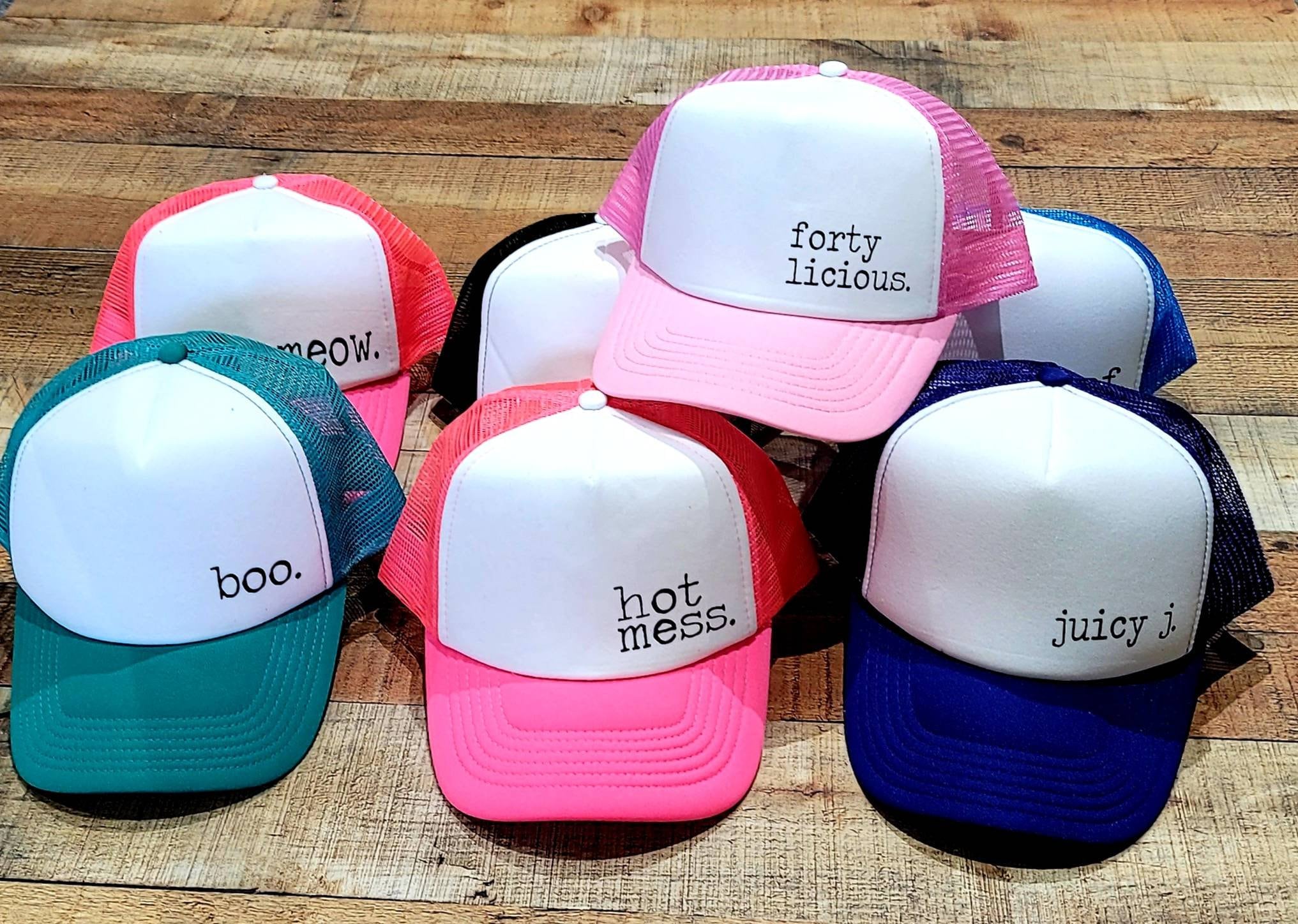 NEON PARTY Hatsbachelor Party Hat Crew Hat Team Crew | Etsy