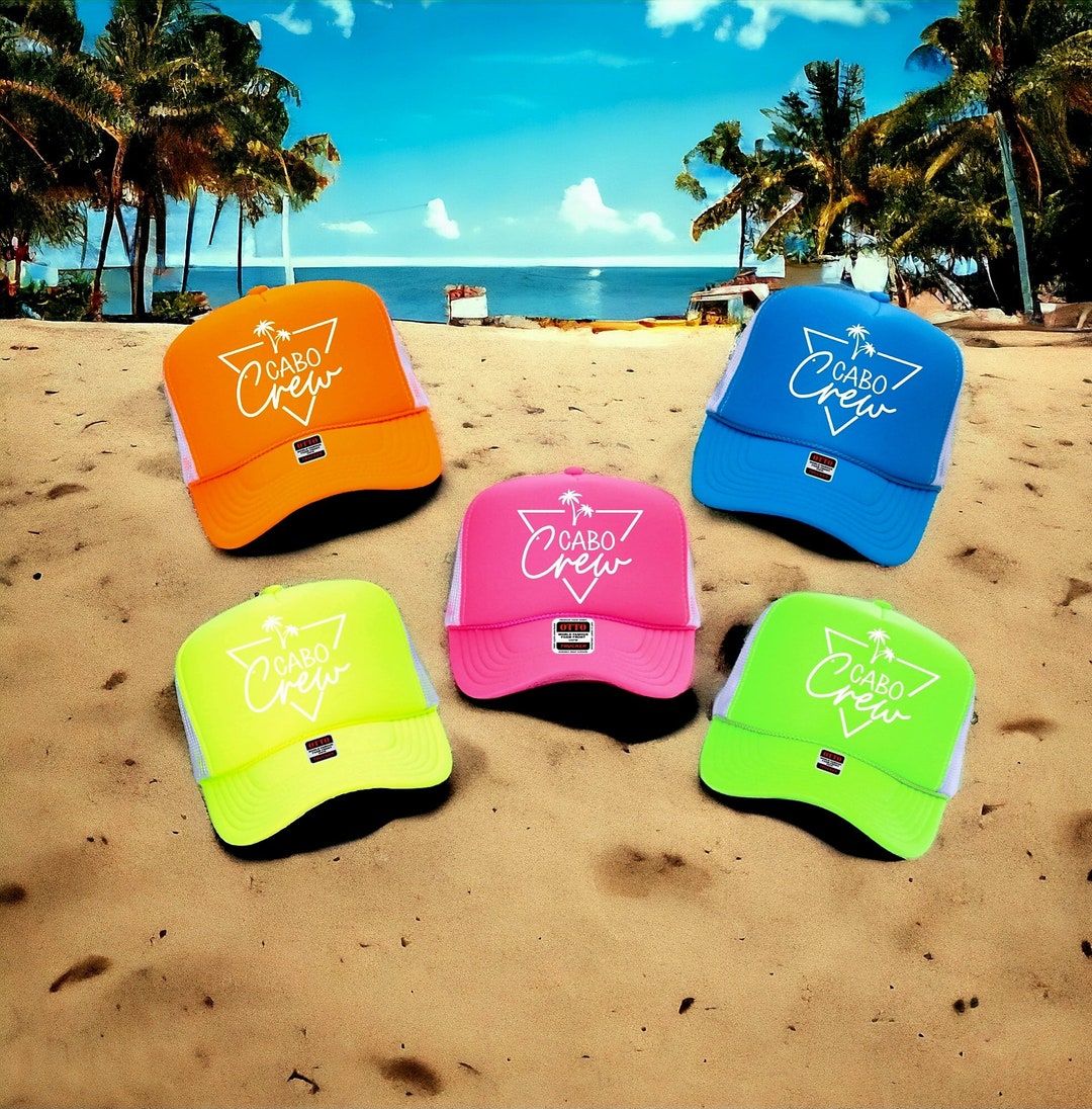 CABO CREW Hats, Bachelor Party Hat, Crew Hat, Team Crew, Totally ...