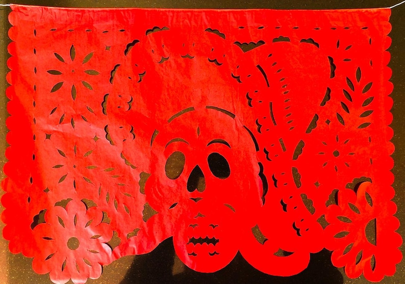 Dia De Los Muertos Papel Picado - Etsy