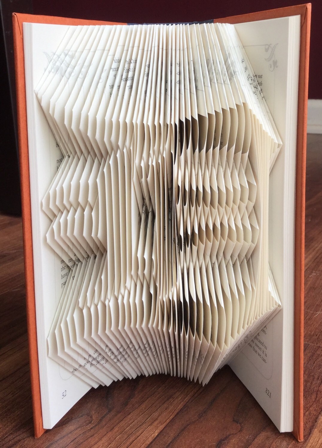 Detroit D Folded Book - Etsy