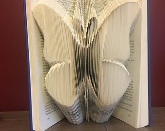 Butterfly You Folded Book Art Pattern Combination Fold - Etsy