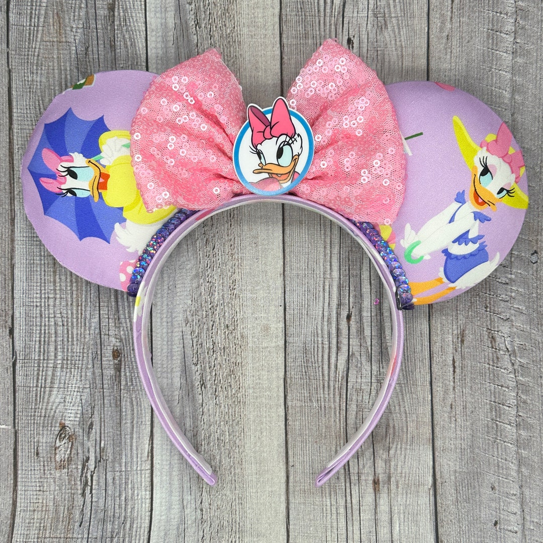 Daisy Duck Ears - Donald, Mouse Minnie Mouse,fab 5, Magic Kingdom - Etsy