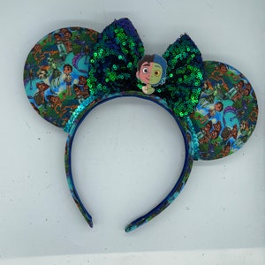 Luca Ears Minnie, Mouse, , Alberto, Julia, Mouse, Italy, Sea Monster - Etsy