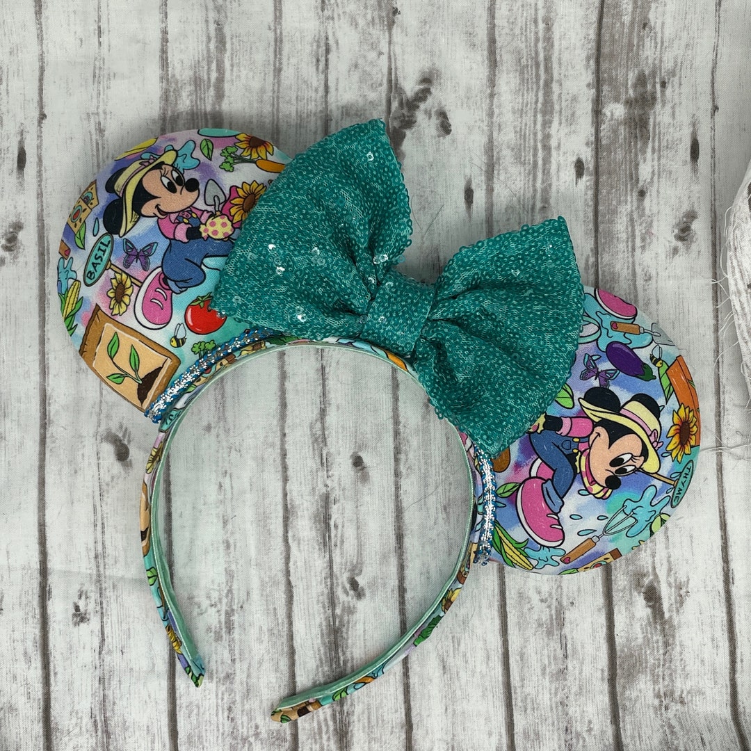 Flower & Garden Mouse Ears - Alice in Wonderland, Minnie Mouse, Mouse ...
