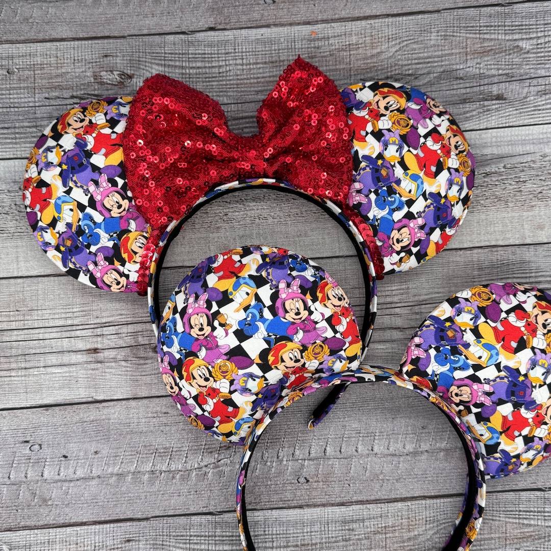 Mickey Roadster Racers Mouse Ears - Minnie, Mouse, Race Car, Ca ...