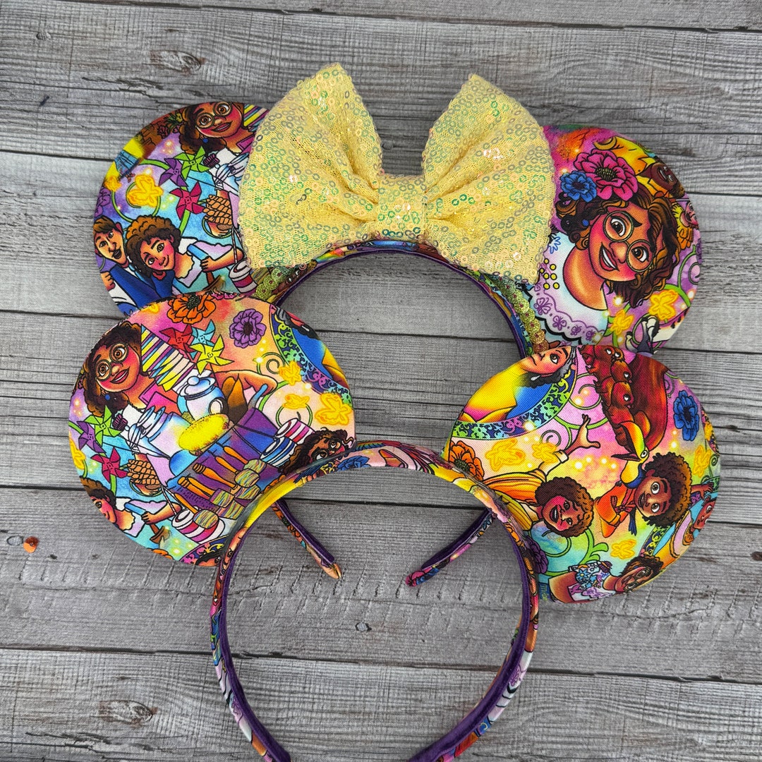 Encanto Mouse Ears - Madrigal Family, Columbia, Isabelle, Bruno ...