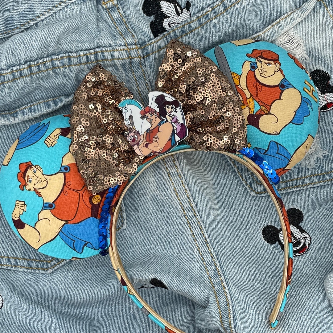 Herc Flexing Mouse Ears , Herc, Disney World, Epcot, Greece, Gods ...